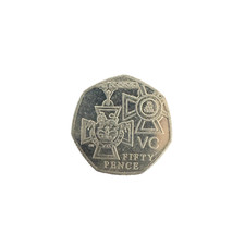 RARE 50p Coin VC Victoria Cross 150th Anniversary for sale online | eBay