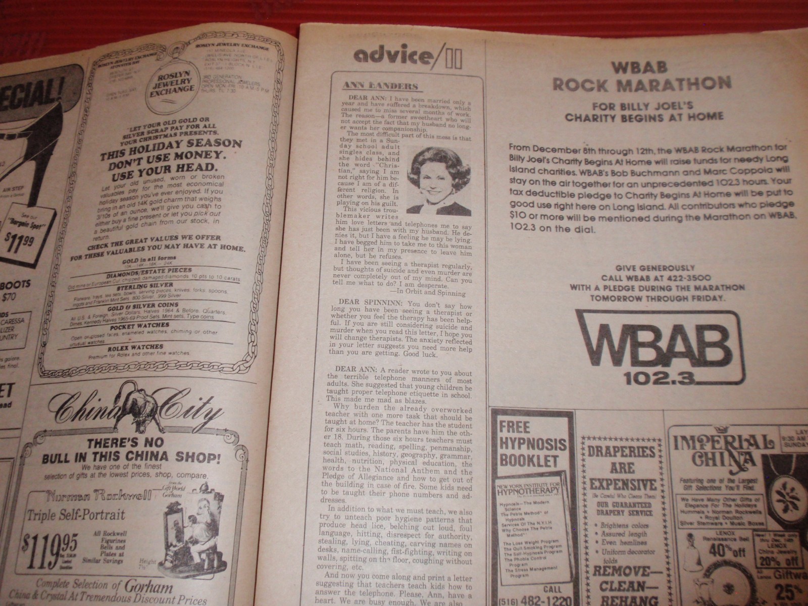 VINTAGE NEWSPAPER DECEMBER 9 1980 JOHN LENNON SHOT NEW YORK LONG ISLAND ...