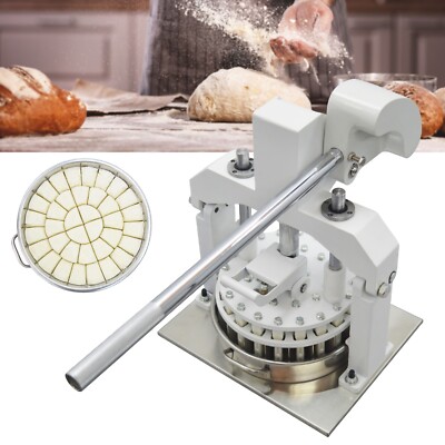 Bakery 36 Pieces Table Top Manual Dough Divider Dough Cutter Dividing ...