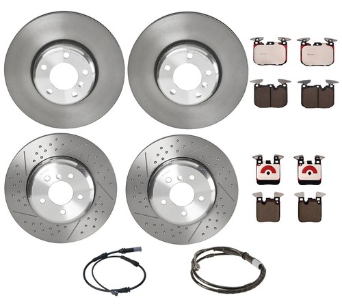 Brembo Front Rear Brake Kit Disc Rotors Ceramic Pads Kit For BMW F30 ...