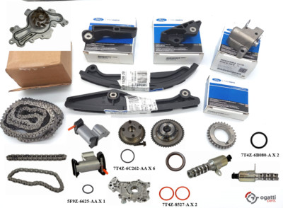 OEM ENGINE TIMING CHAIN KIT-29 PIECES 3.5L DOHC VCT V6 2008 EDGE TAURUS ...