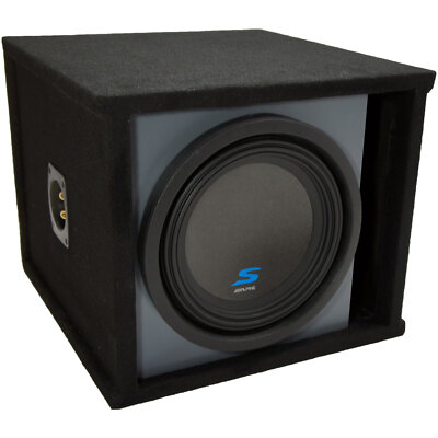 Universal Car Stereo Paintable Ported 10" Alpine S-W10D4 Type S Sub Box ...