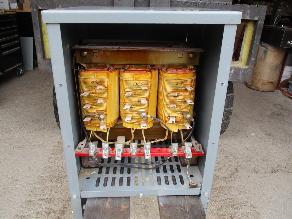 SQUARE D 15T3H 15 KVA TRANSFORMER 480 - 208Y/120 3 PHASE DELTA WYE | eBay
