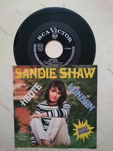 Sandie Shaw Heute / London Sung IN German Rca 60s Single | eBay