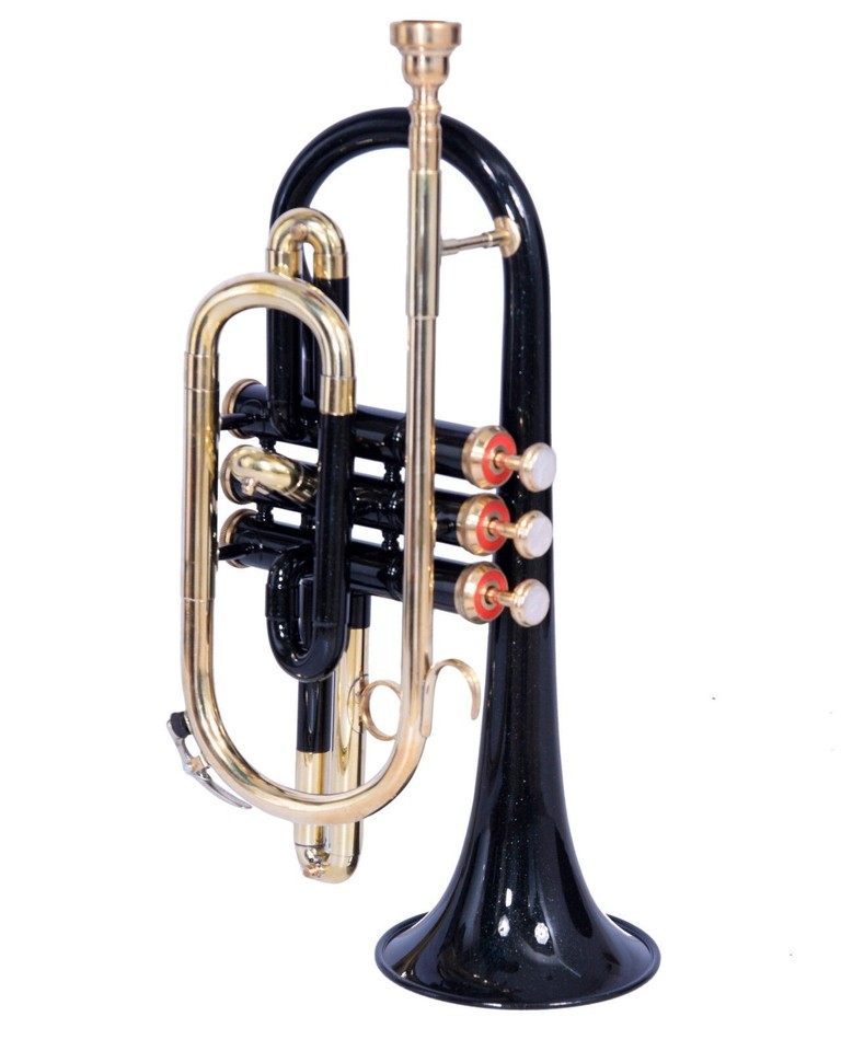 CORNET SALE NEW BLACK BRASS Bb FLAT CORNET WITH FREE HARD CASE+M/P | eBay