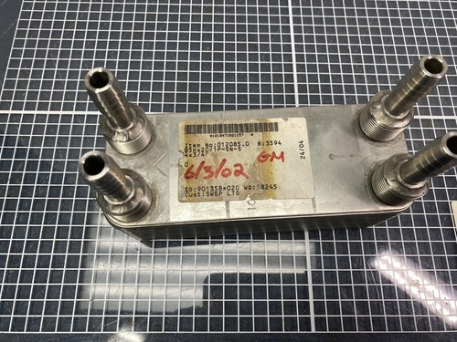Swep B5H x20/1P -5N-5 Brazed Plate Heat Exchanger 350 temp inlets 3/4 ...