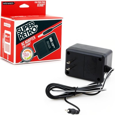 NEW AC POWER SUPPLY ADAPTER PLUG CORD FOR THE ATARI 2600 SYSTEM CONSOLE ...