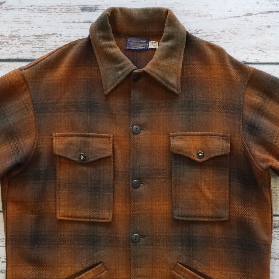 Vintage Pendleton Plaid Wool Flannel Jacket Made in USA | eBay