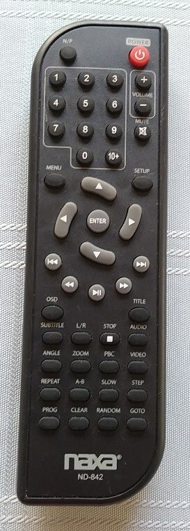 Naxa ND-842 Remote Control - Fully Tested & Working - FREE SHIPPING | eBay