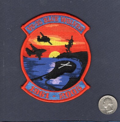 Original VS-35 BLUE WOLVES DECOM 2005 US Navy Lockheed S-3 VIKING ...