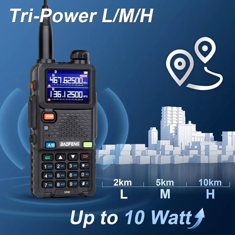 Digital Handheld Radio Scanner Fire Police VHF FM EMS Ham 2 Way ...