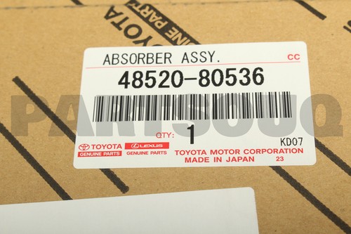 4852080536 Genuine Toyota ABSORBER ASSY 48520-80536 | eBay