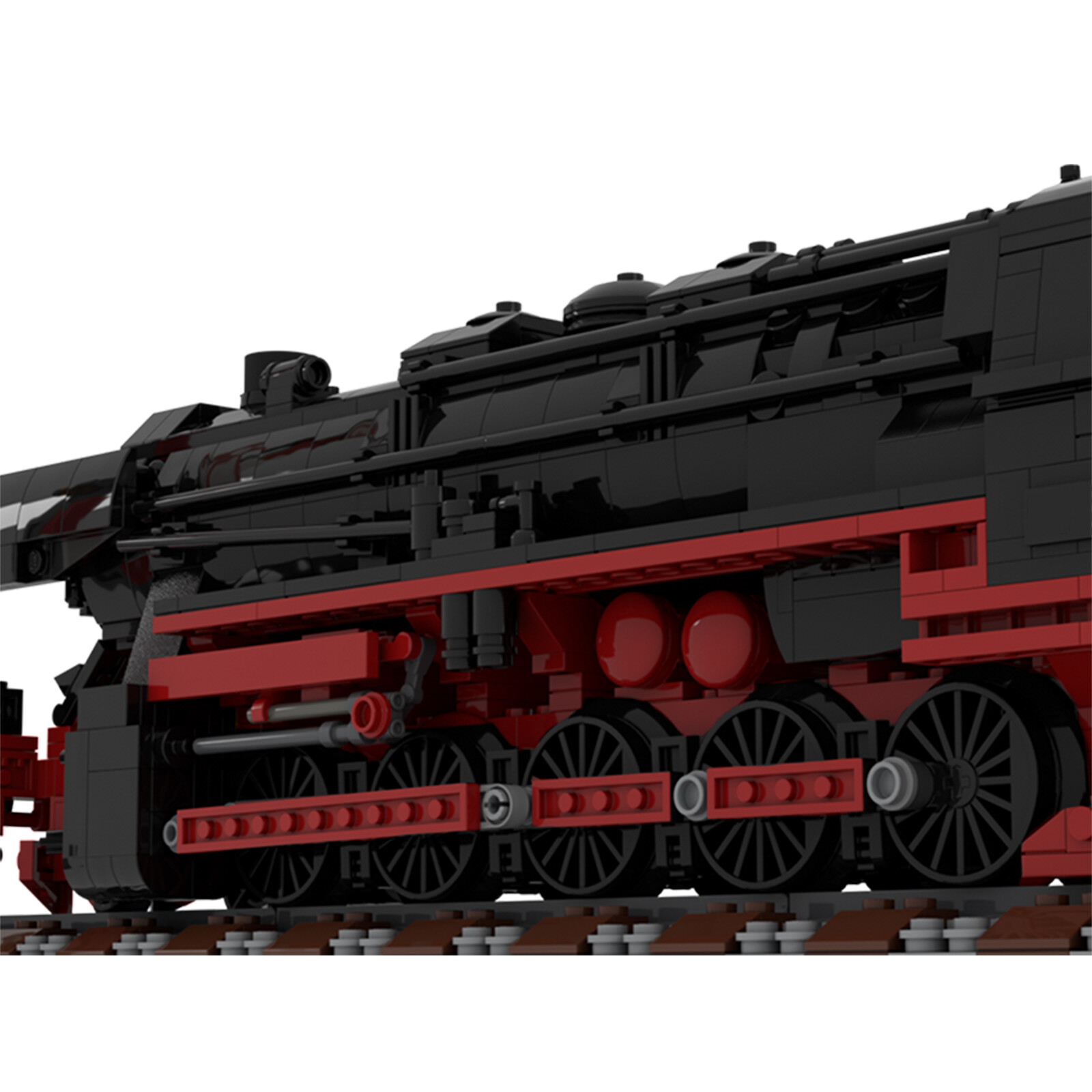YOUFOY Steam Locomotive Train & Packs 2541 Pieces for Collection ...