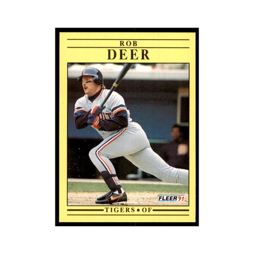 1991 Fleer Update Rob Deer Baseball Cards #U-23 | eBay