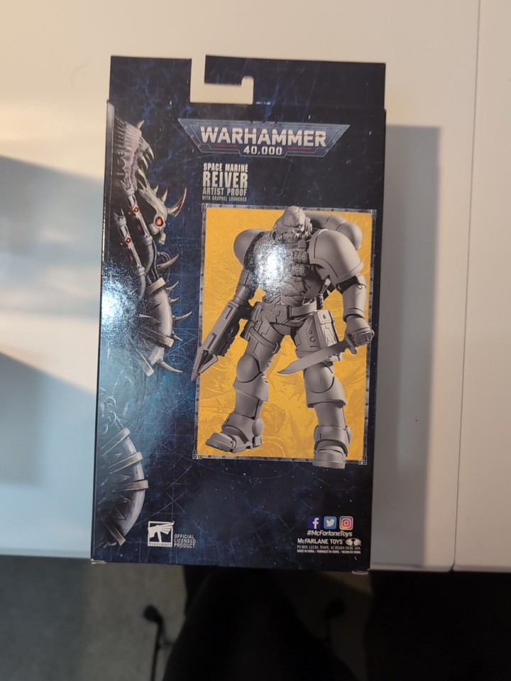 SPACE MARINE REIVER [ARTIST PROOF] - MCFARLANE WARHAMMER 40K NEW/LOOSE ...