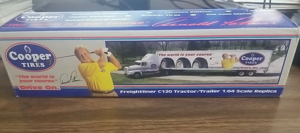 ARNOLD PALMER 1999 TONKIN COOPER TIRE C120 TRACTOR TRAILER 1:64 TRUCK ...
