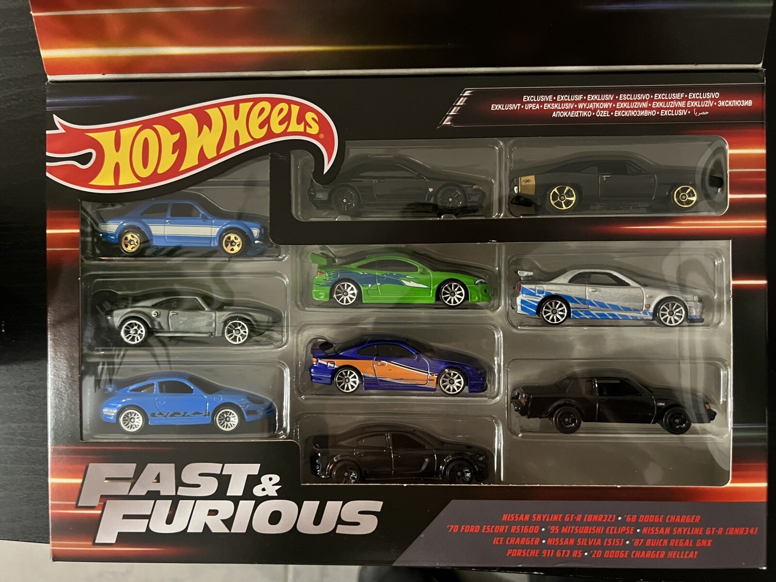 Hot wheels fast and furious pack de 10 véhicules 2023 collector | eBay