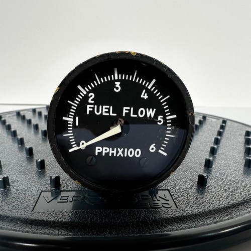 Vintage Fuel Flow Gauge PPHX100 – Aircraft Instrument – Aviation ...