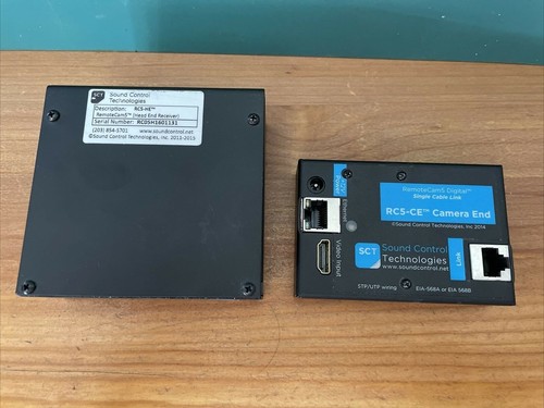 Sound Control SCT RemoteCam5 Head-End/Receiver (RC5-HE/RC5-CE) Set w ...