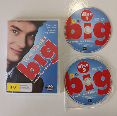 Big Extended Version | Family Fun Edition (2 DVD set 1988) Tom Hanks ...