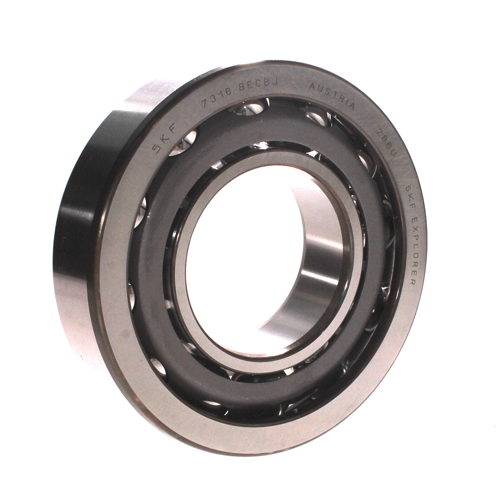 7316BECBJ SKF 80 x 170 x 39 mm ANGULAR CONT. BALL SINGLE ROW Roulement ...