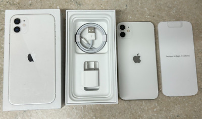 Apple iPhone 11 128GB Excellent In-Box Factory Unlocked GSM CDMA - 100% ...