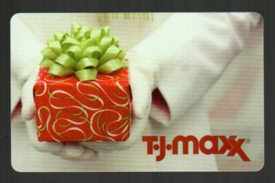 T.J.MAXX Holding Christmas Gift ( 2007 ) Gift Card ( $0 ) | eBay