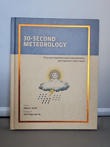 30-Second Meteorology Edited by Adam Scaife Hardcover -LIKE NEW ...