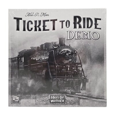 Ticket to Ride Demo Days of Wonder Brettspiel Alan R. Moon Sehr Selten ...