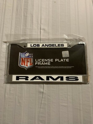 Los Angeles Rams NFL Laser Cut License Plate Frame RICO | eBay