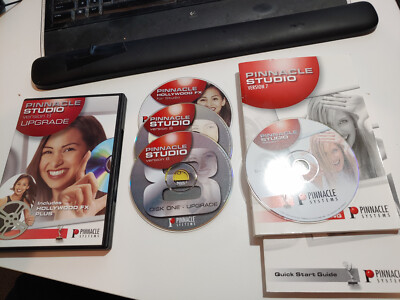 Pinnacle Studio 7 w/version 8 upgrade PC Software (#g5) | eBay