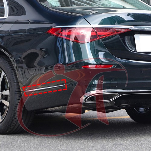 Chrome Left Rear Bumper Molding Trim For Mercedes W223 S-Class Luxury ...