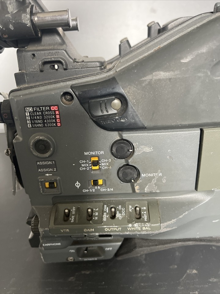 SONY MSW-900P IMX MPEG SDI Professional Camcorder / Kamera - vom ...