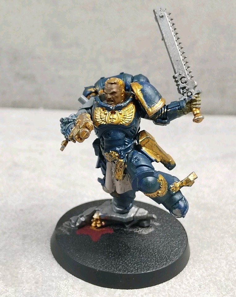 Commemorative Lieutenant Titus Warhammer 40k Space Marine Free P&P ...