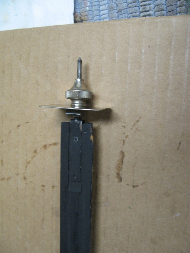 Self Winding Clock Western Union Clock Wood Pendulum Stick 43 1/8 ...