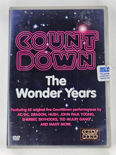 Countdown The Wonder Years DVD-65 Original Music Performances New ...