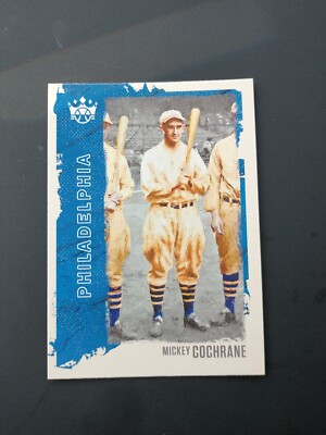 2021 Panini Diamond Kings Mickey Cochrane Philadelphia Athletics #21. J ...