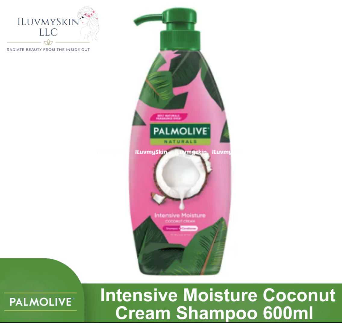 Palmolive Naturals Intensive Moisture Coconut Cream Shampoo 600ml with ...