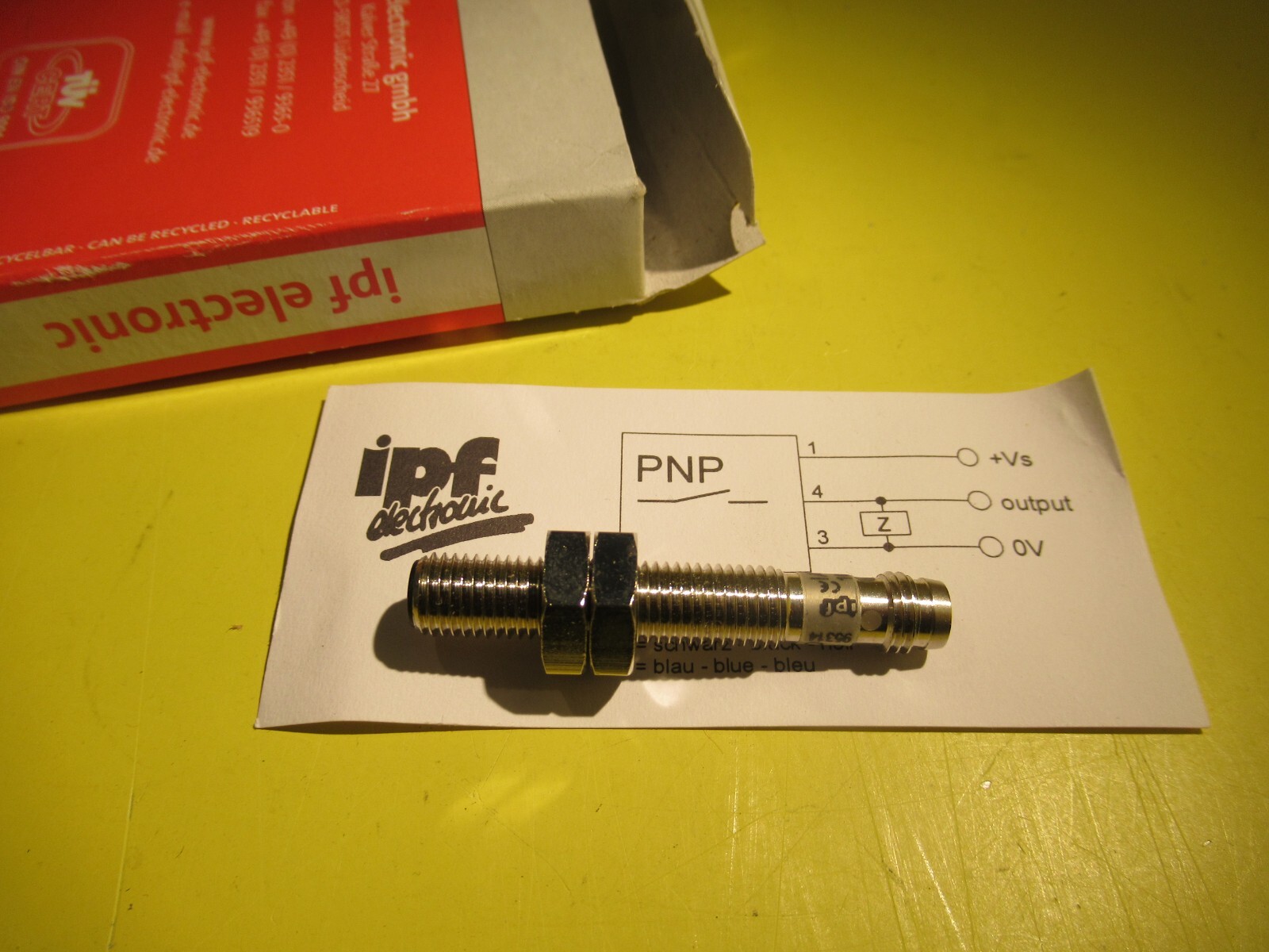 Ipf Electronic Sensor induktiv IB080170 | eBay.de