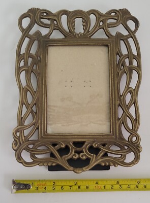 Vintage Metal Scroll Photo Frame 6 X 8" For Photo 3.5 X 5" | eBay