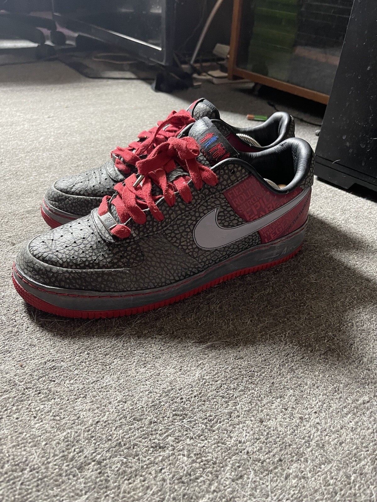 Size 11 - Nike Air Force 1 Supreme 07 Malone Original Six for sale ...