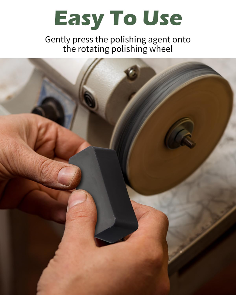 12 Oz. Buffing Polishing Compound Kit 3pcs Metal Polish Red Jewelers ...