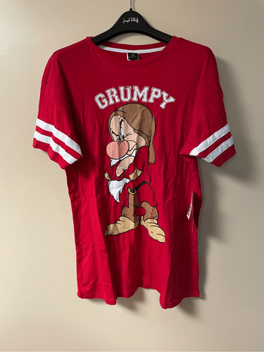 Pjammy Womens' Grumpy Snow White And The Seven Dwarfs Nightgown Pajama ...