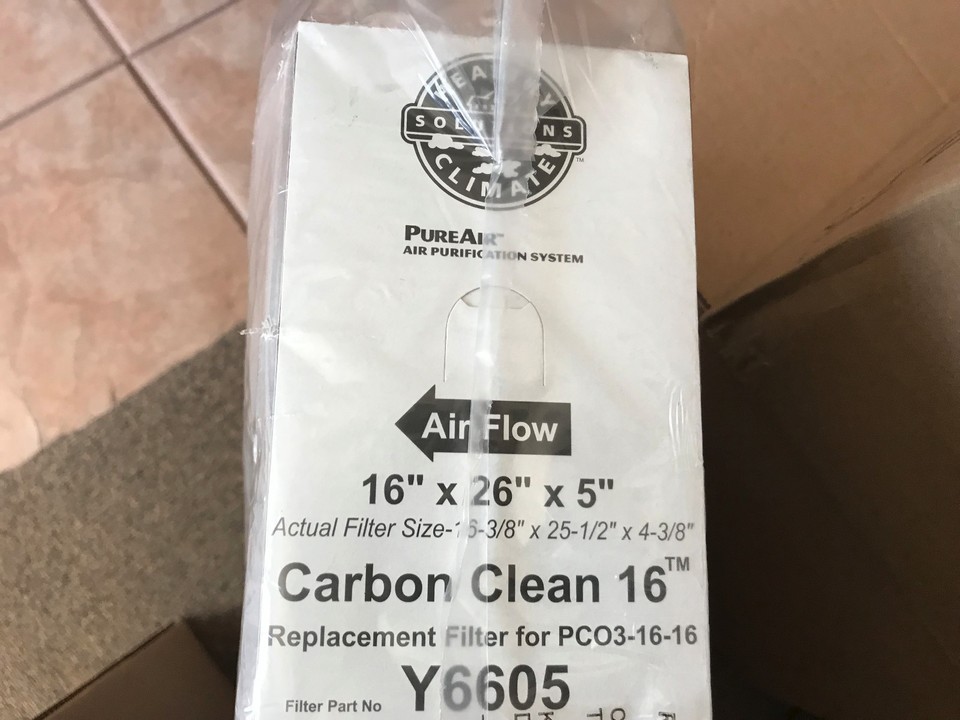 LENNOX Y6612 MERV 16 FILTER FOR PCO3-16-16 ANNUAL MAINTENANCE KIT WITH ...