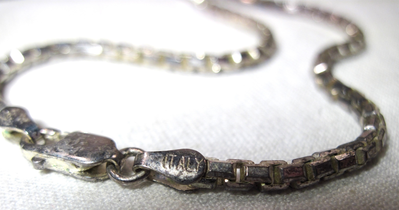 Vintage Sterling Silver Signed HOB Mexico Pendant Nec… - Gem