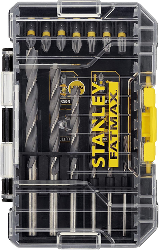 Stanley FATMAX Coffret 19 Pièces Forets Metal Et Embouts De Vissage ...