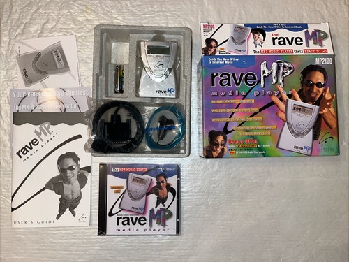 vintage 1999 Y2K NEW UNUSED NOS Sensory Science Rave MP mp3 player ...