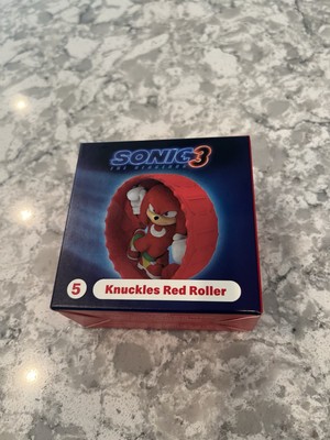 New In Box Sonic the Hedgehog 3 McDonalds Knuckles red roller 5 Happy ...