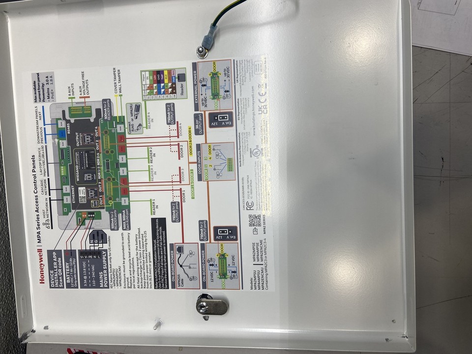 Honeywell MPA4MPSU 4 Door Controller and Enclosure | eBay