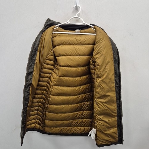 Rab Deep Cover Green Down Winter Long Coat Puffer Parka Fur Hood Size ...